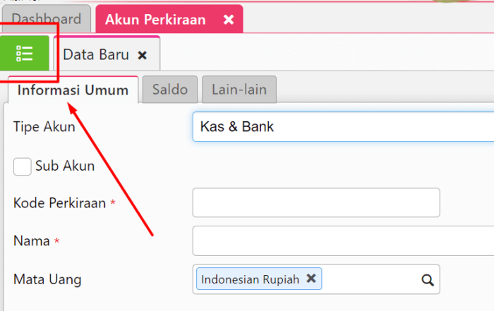 Impor Data Akun Accurate Online Terbaru