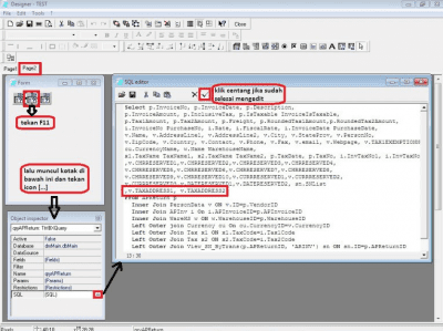 Menampilkan Tax Address Pada Template Nota Retur